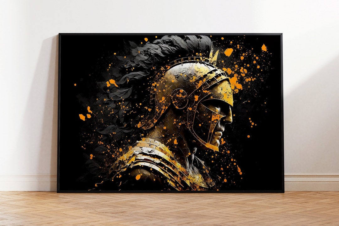 Roman Soldier Wall Art, Gladiator Poster, Ancient Rome, Colosseum Rome ...