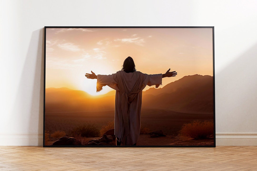 Jesus Poster, Jesus Wall Art, Christian Wall Art, Christian Poster ...