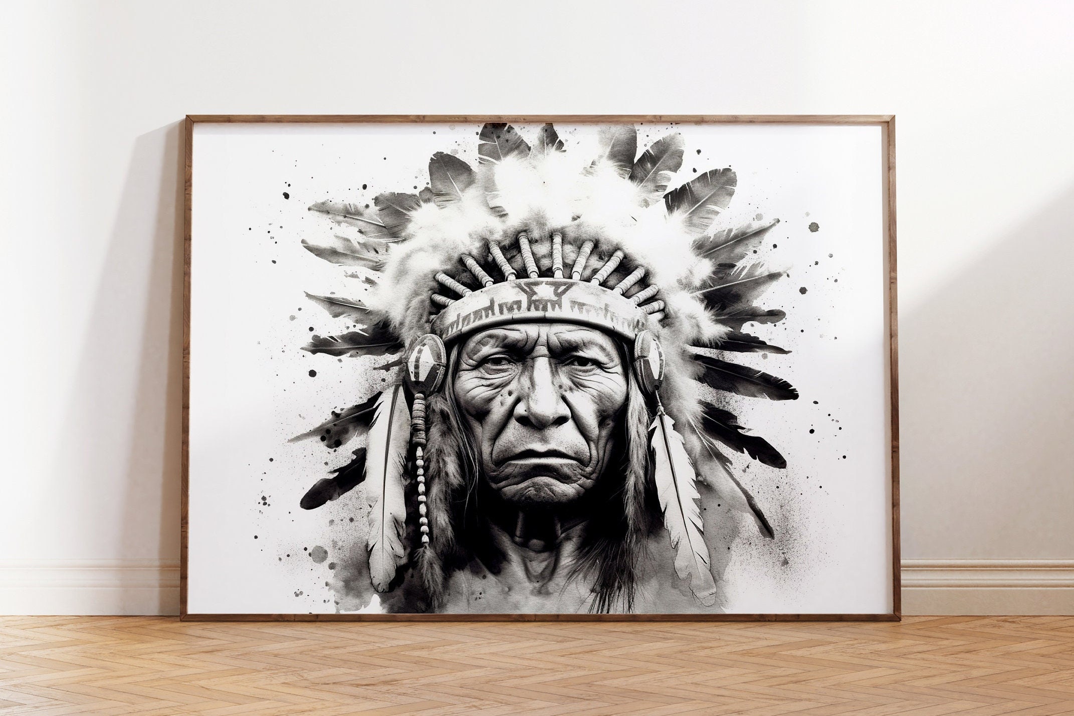 Mohawk Native American Cherokee Indian Mohawk Indian - Etsy UK