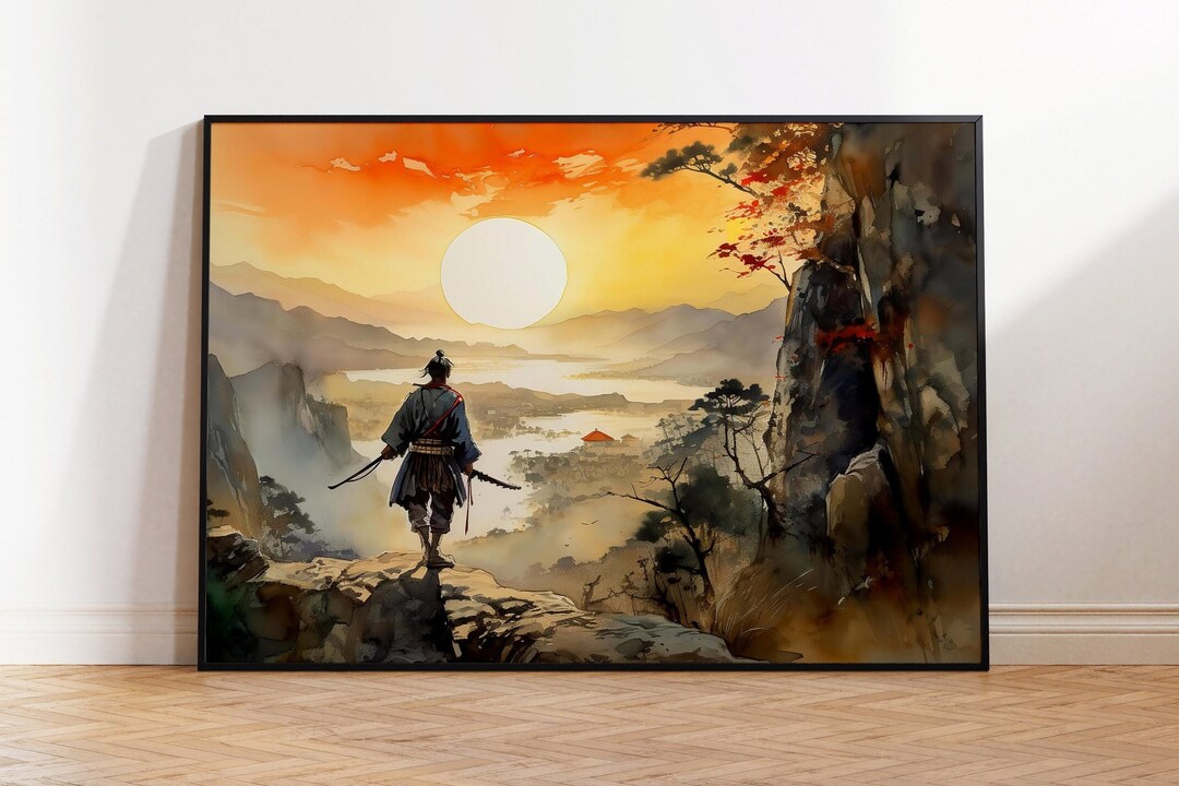 Samurai Poster, Samurai Art, Samurai Sword, Bushido, Miyamoto Musashi ...