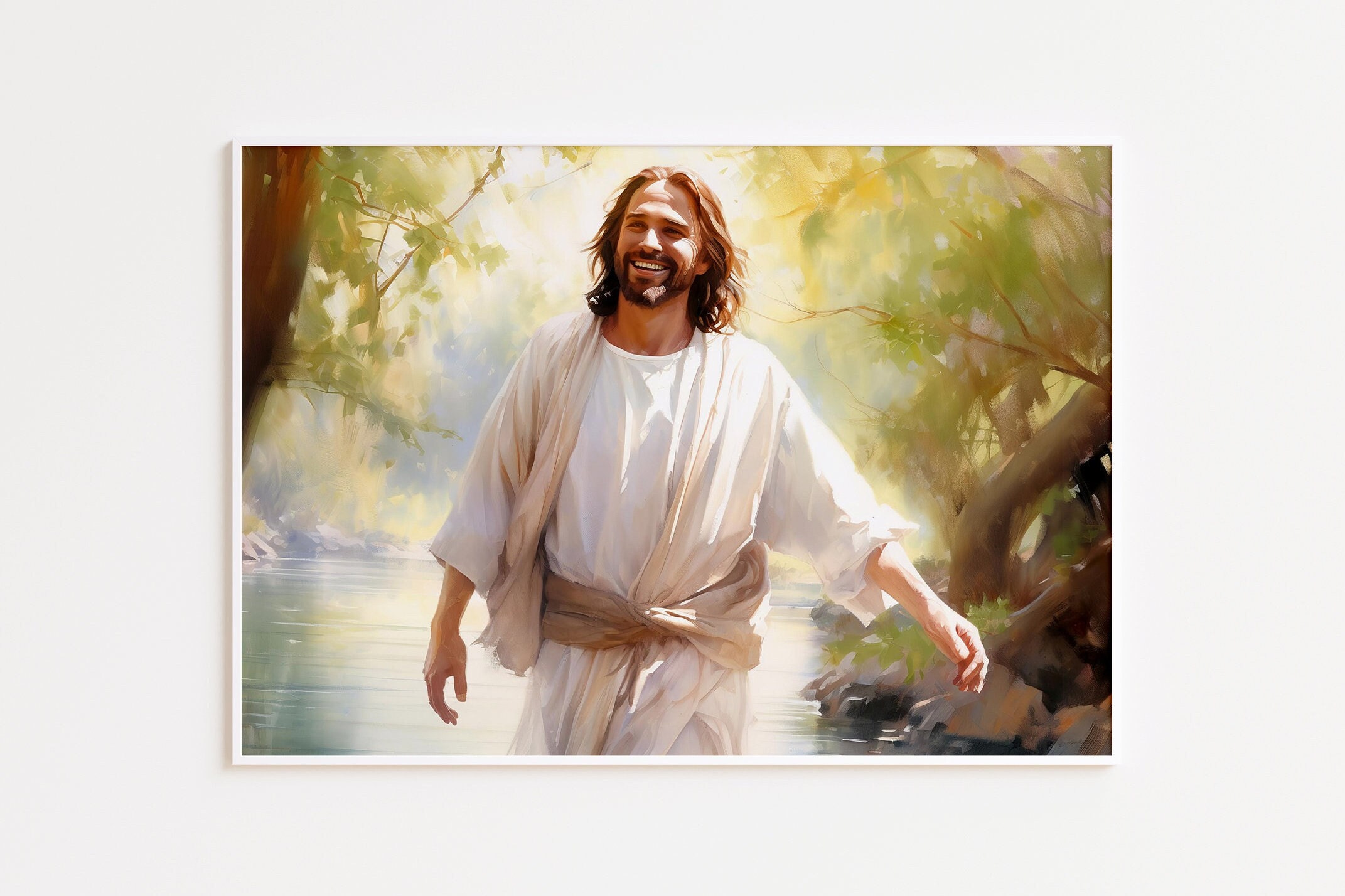Laughing Christ Christ's Embrace Jesus Picture Jesus Painting Jesus Art ...