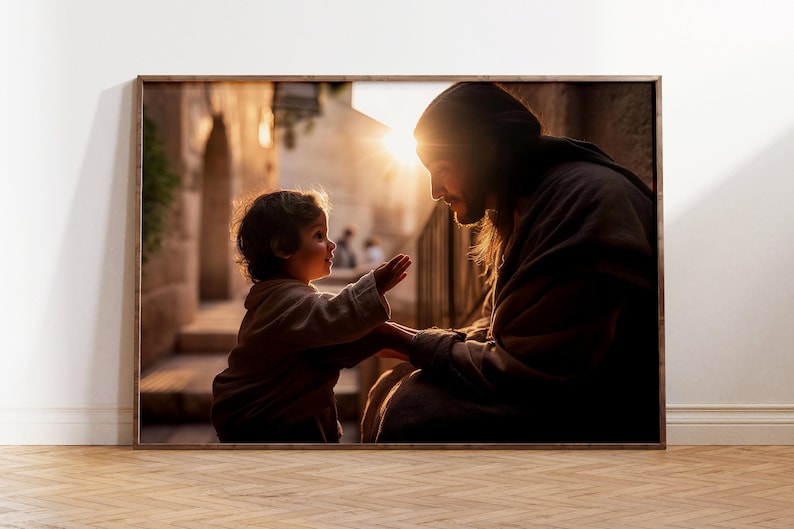 Jesus Poster Jesus Wall Art Christian Wall Art Christian - Etsy