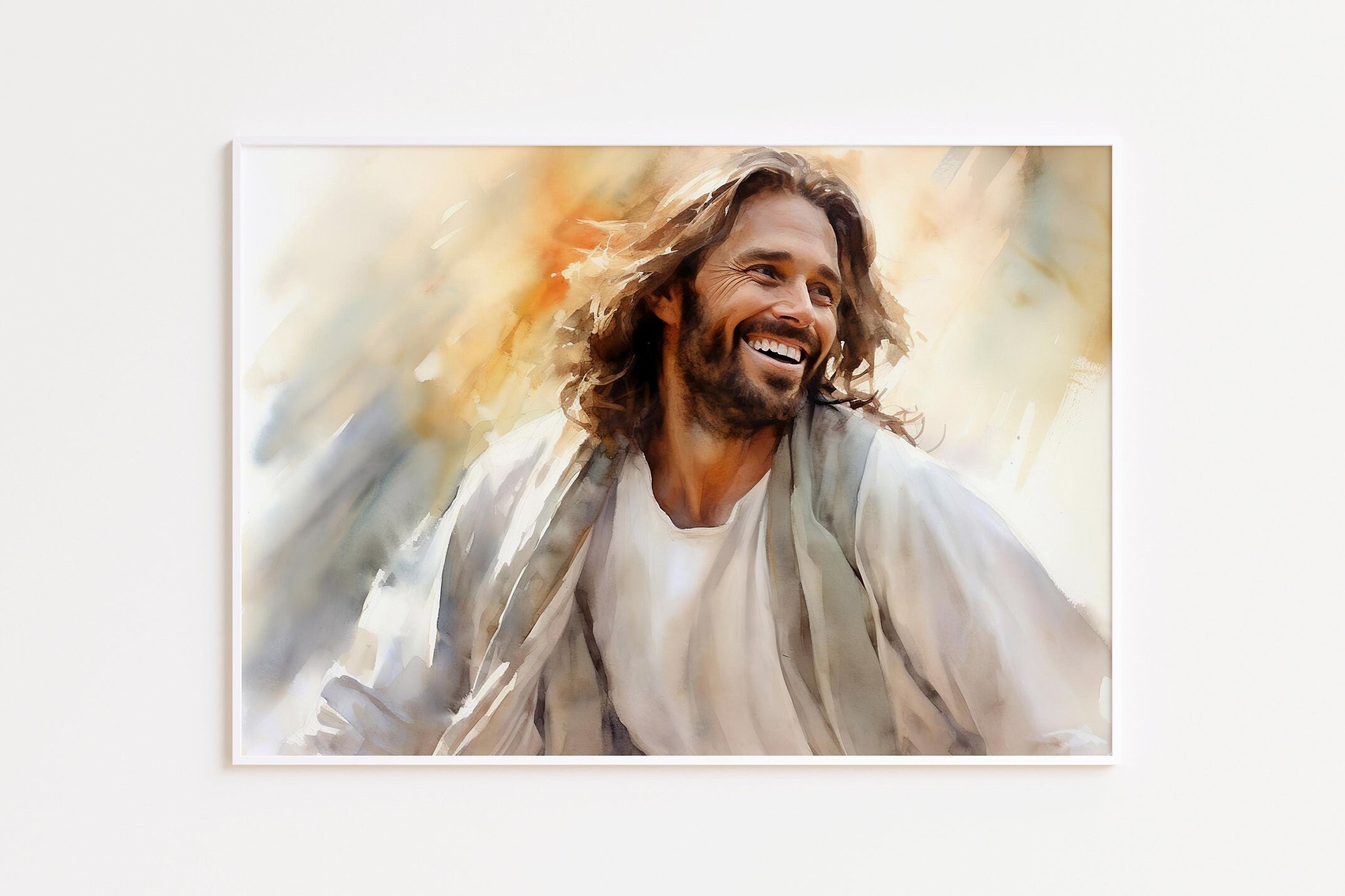 Laughing Christ, Christ's Embrace, Jesus Picture Jesus Painting Jesus ...
