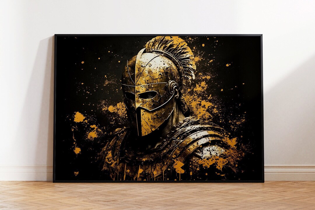 Gladiator Poster, Roman Soldier Wall Art, Ancient Rome, Colosseum Rome ...