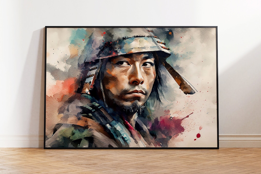 Samurai Poster, Samurai Art, Samurai Sword, Bushido, Miyamoto Musashi ...