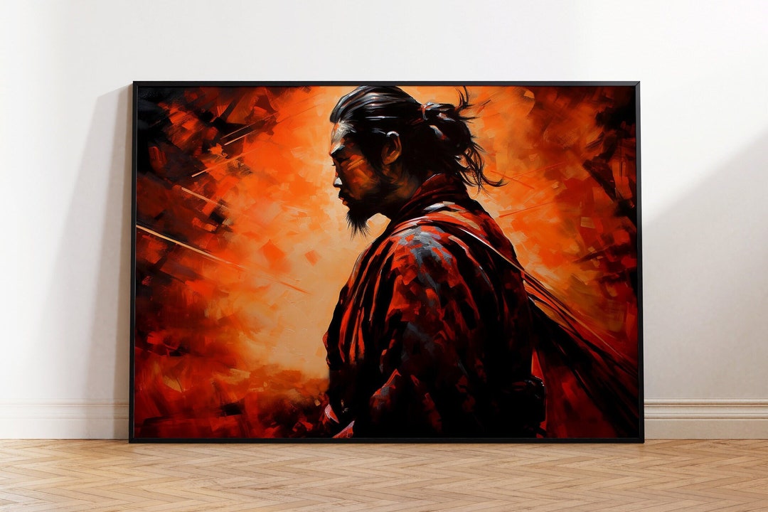 Samurai Poster, Samurai Art, Samurai Sword, Bushido, Miyamoto Musashi ...