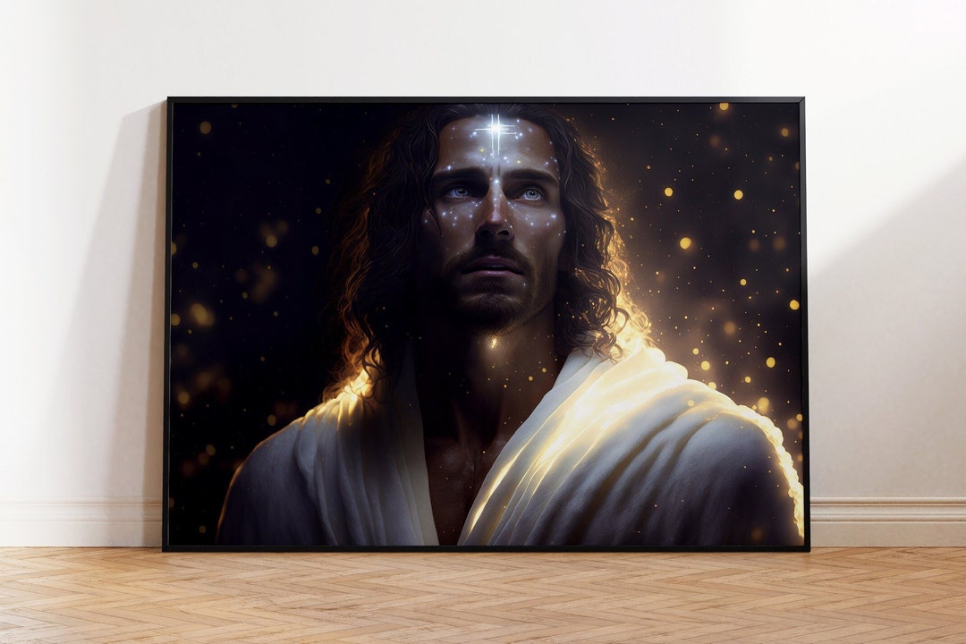 Jesus Christ, Jesus Poster, Jesus Wall Art, Christian Wall Art ...