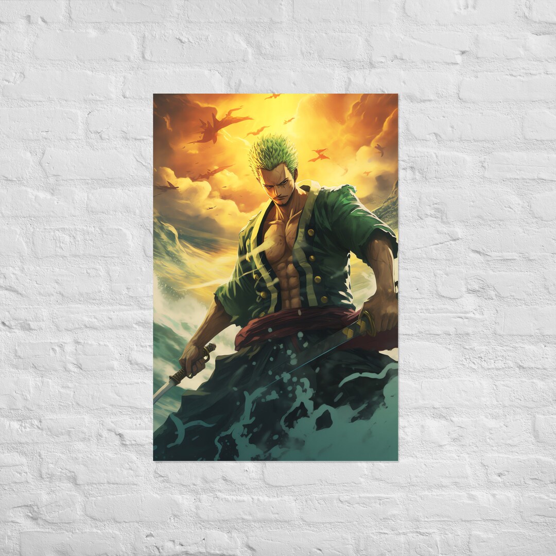 One Piece - Zoro - Swordsman Legend - High Quality Anime Poster - Etsy