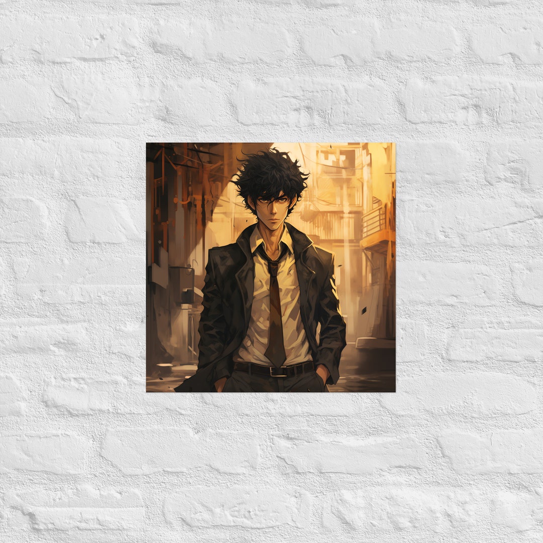 Cowboy Bebop Spike Spiegel Space Cowboy High Quality Anime Poster - Etsy
