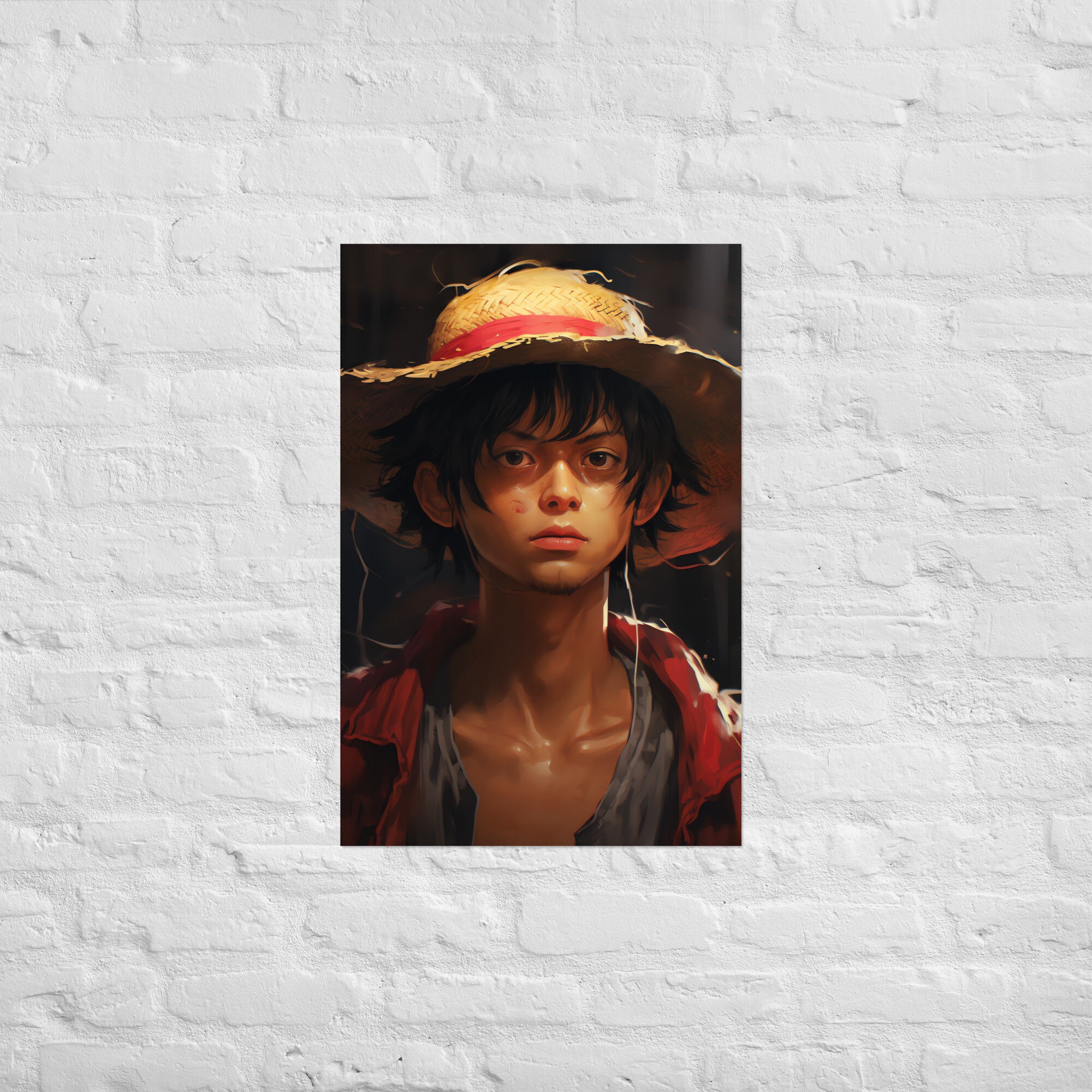 One Piece Luffy Hero's Portrait High Quality Anime Poster - Etsy