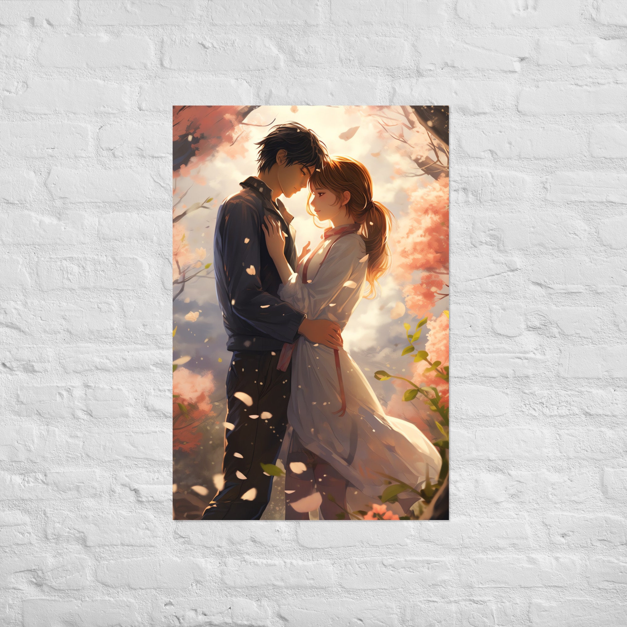 Eternal Love Romantic Anime Scene High Quality Poster - Etsy