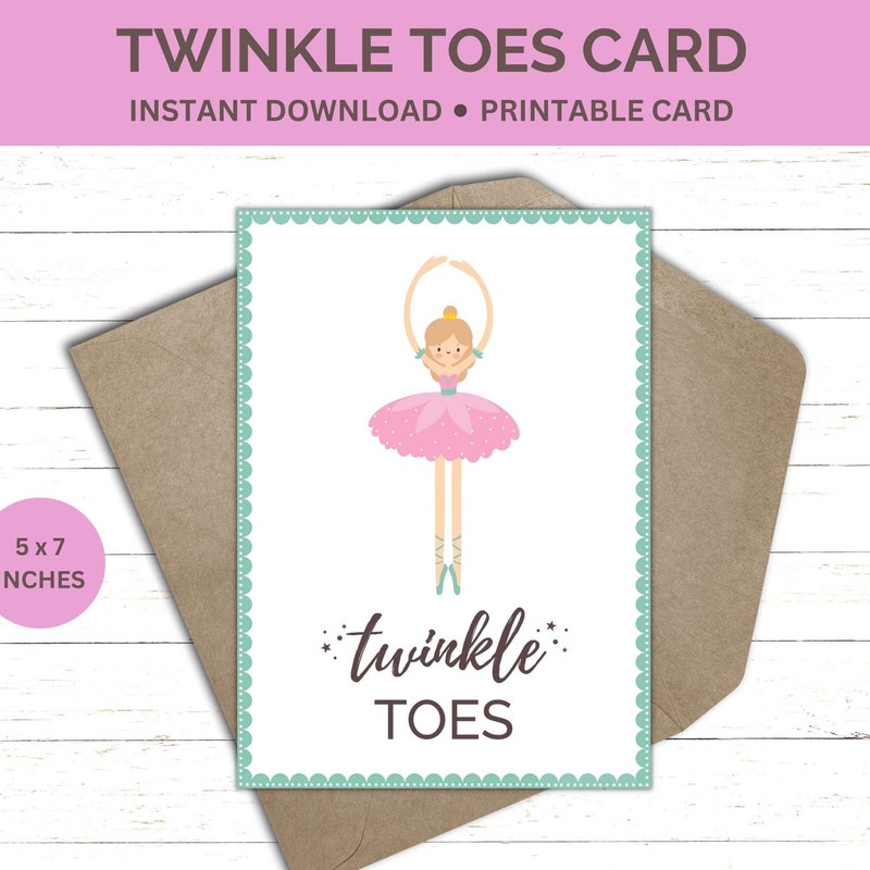 Ballerina Cards - Etsy