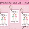 Printable Dance Friends Gift Tag | Ballet Gift Tag | Dance Gift Tag ...