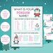 What's Your Penguin Name Printable Game | Penguin Themed Party Game ...