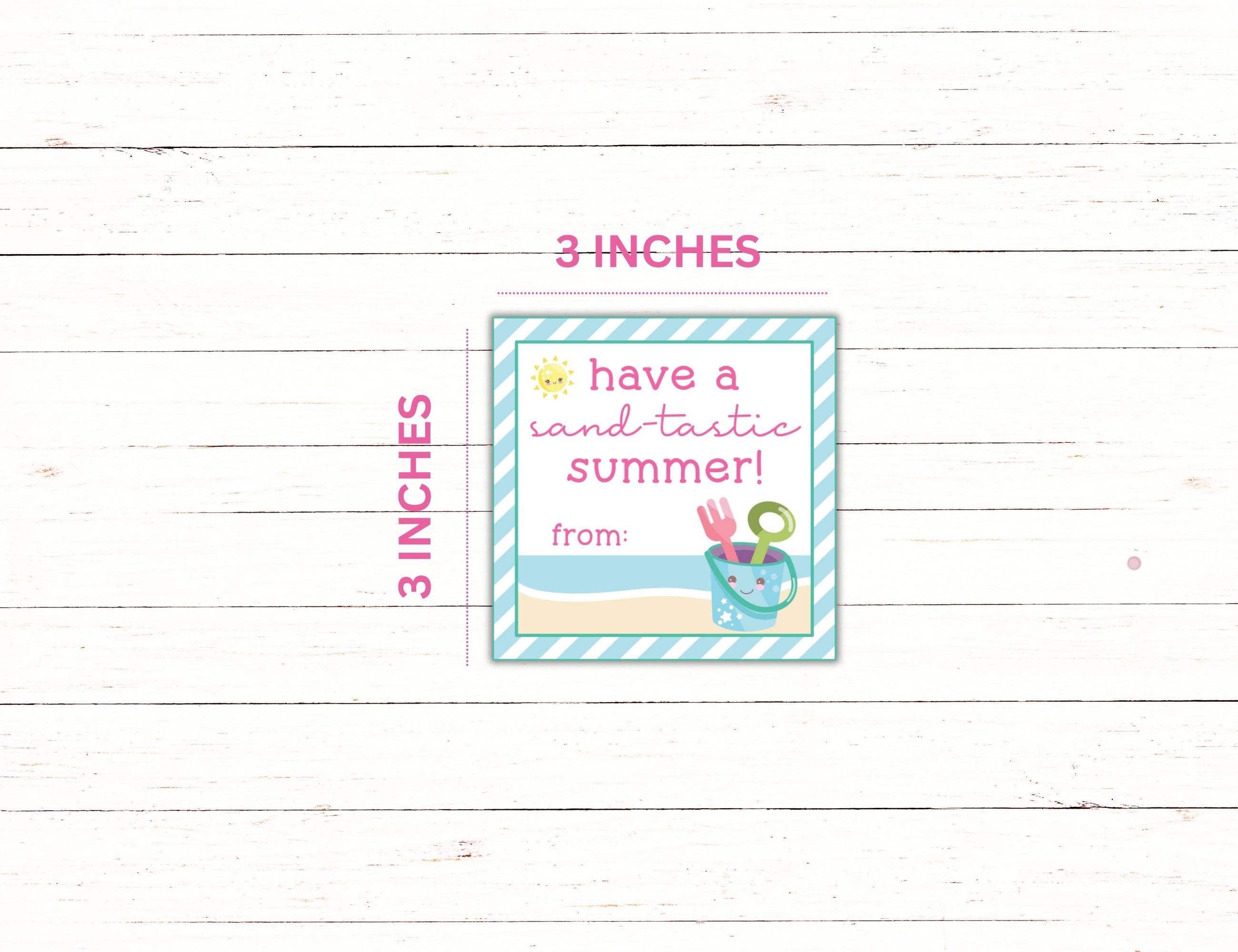 Have a Sand-tastic Summer Gift Tag | End of School Year Gifts for ...