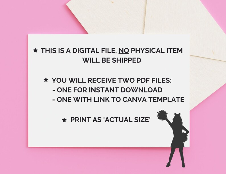 Editable Cheer Awards | Cheer Certificates Template| Cheerleading End ...