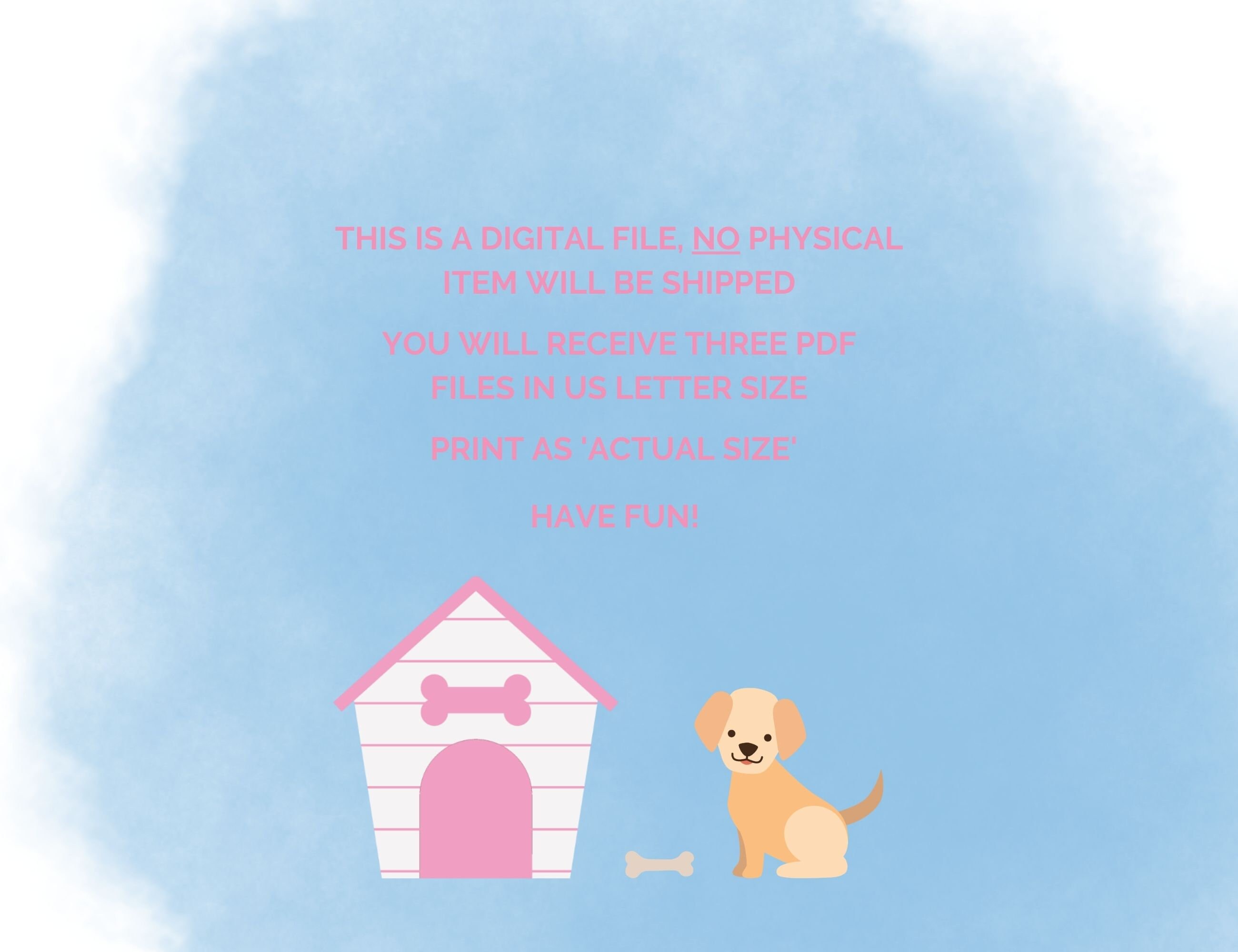30 Printable Puppy Themed Bingo Cards | Puppy Dog Party Games | Dog ...
