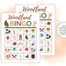 30 Printable Woodland Bingo Cards | Woodland Bingo for Kids | Woodland ...