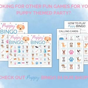 What is Your Puppy Name Printable Game | Puppy Dog Party Games | Dog ...