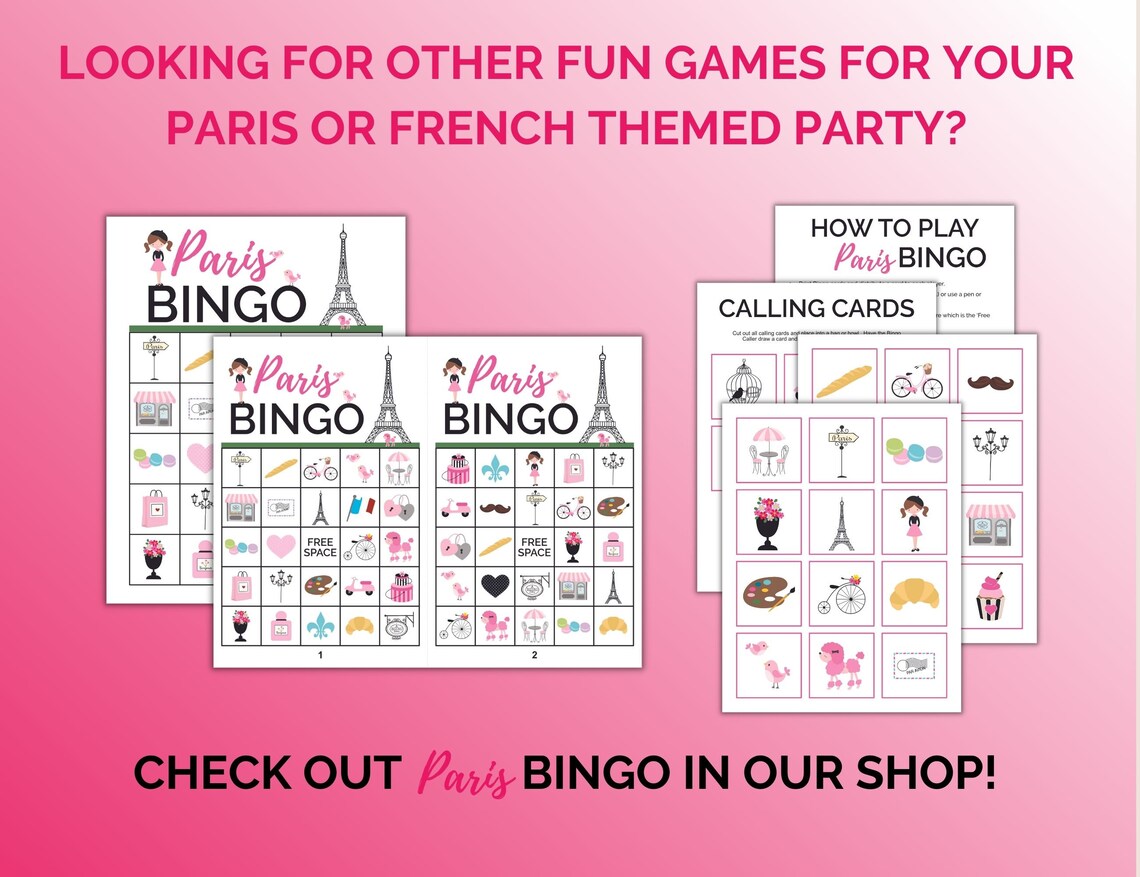 What is Your French Name Printable Game | Paris Themed Party Game ...