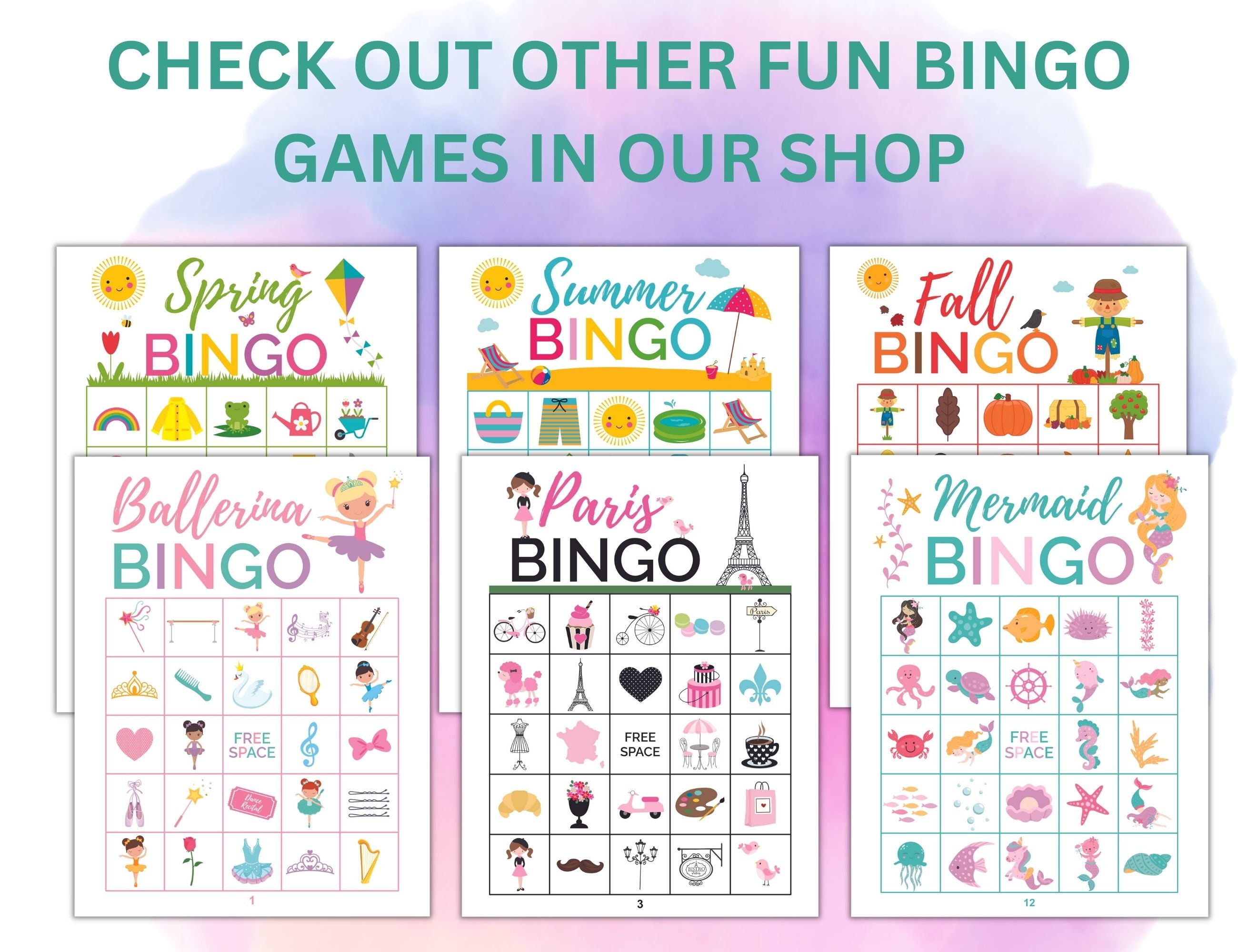 30 Printable Luau Themed Bingo Cards | Hawaiian Luau Party Games ...