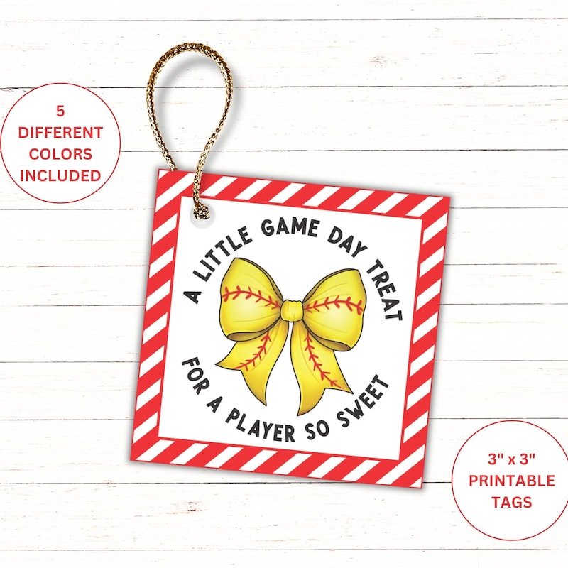 Softball Party Favor - Etsy