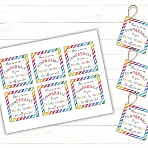 Para Appreciation Gift Tags| Paraprofessional Gifts | Special Education ...