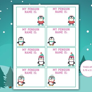 What's Your Penguin Name Printable Game | Penguin Themed Party Game ...