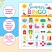30 Printable Summer Bingo Cards | Summer Bingo for Kids | Summer ...