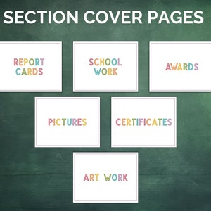 School Memory Box Kit Printable | Kids School Keepsake Journal | Back ...