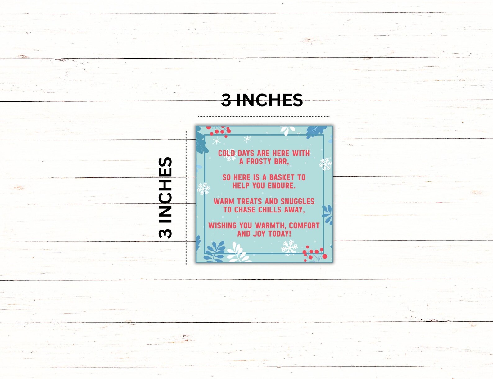 Brr Basket Gift Tag | Brr Box Printable | Brr Basket for Teachers ...
