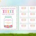 Printable Bunny Tails Guessing Game Sign and Cards | Guess How Many ...