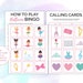 30 Printable Ballerina Themed Bingo Cards | Ballerina Party Games ...