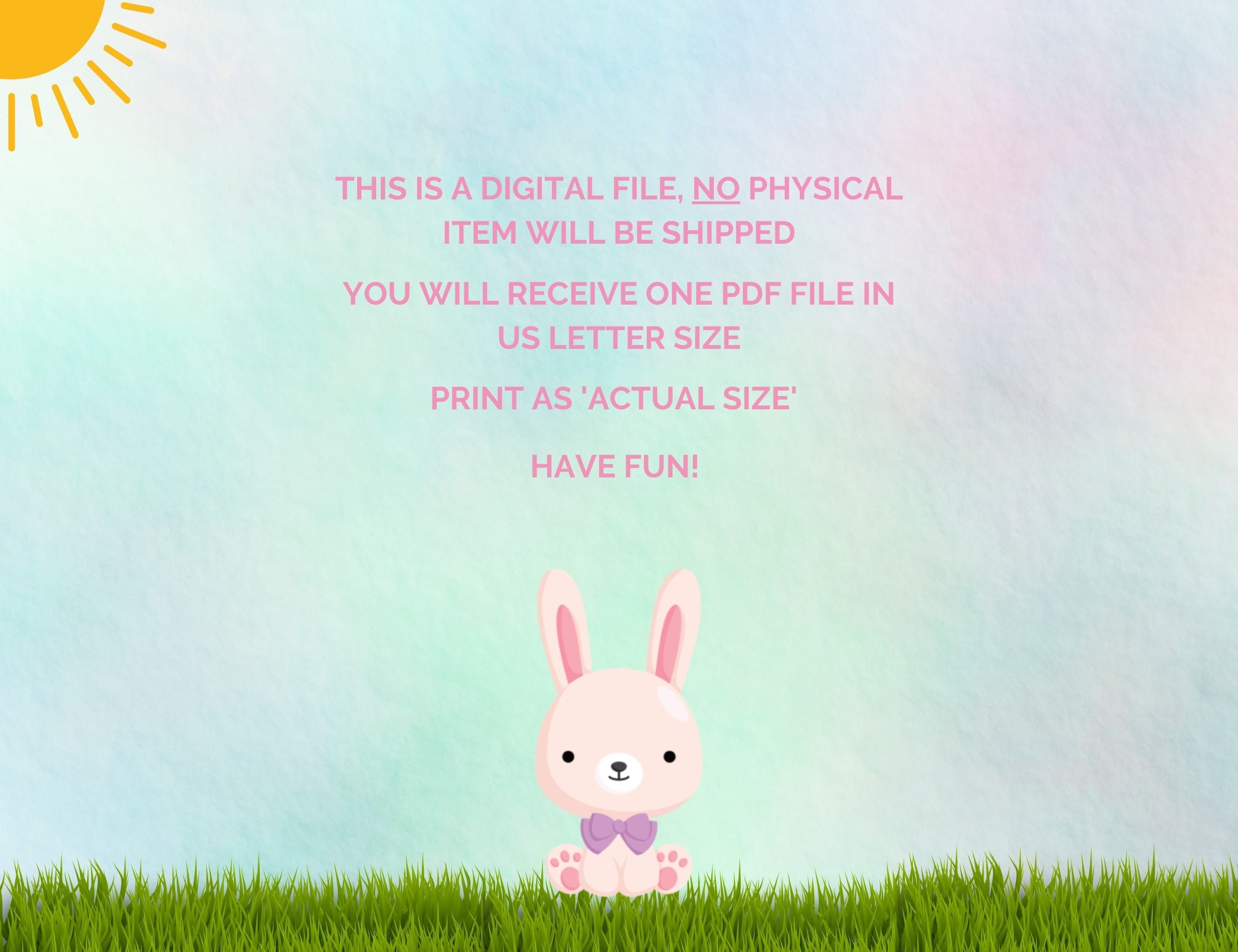 What is Your Bunny Name Printable Game | Spring Party Games | Bunny ...