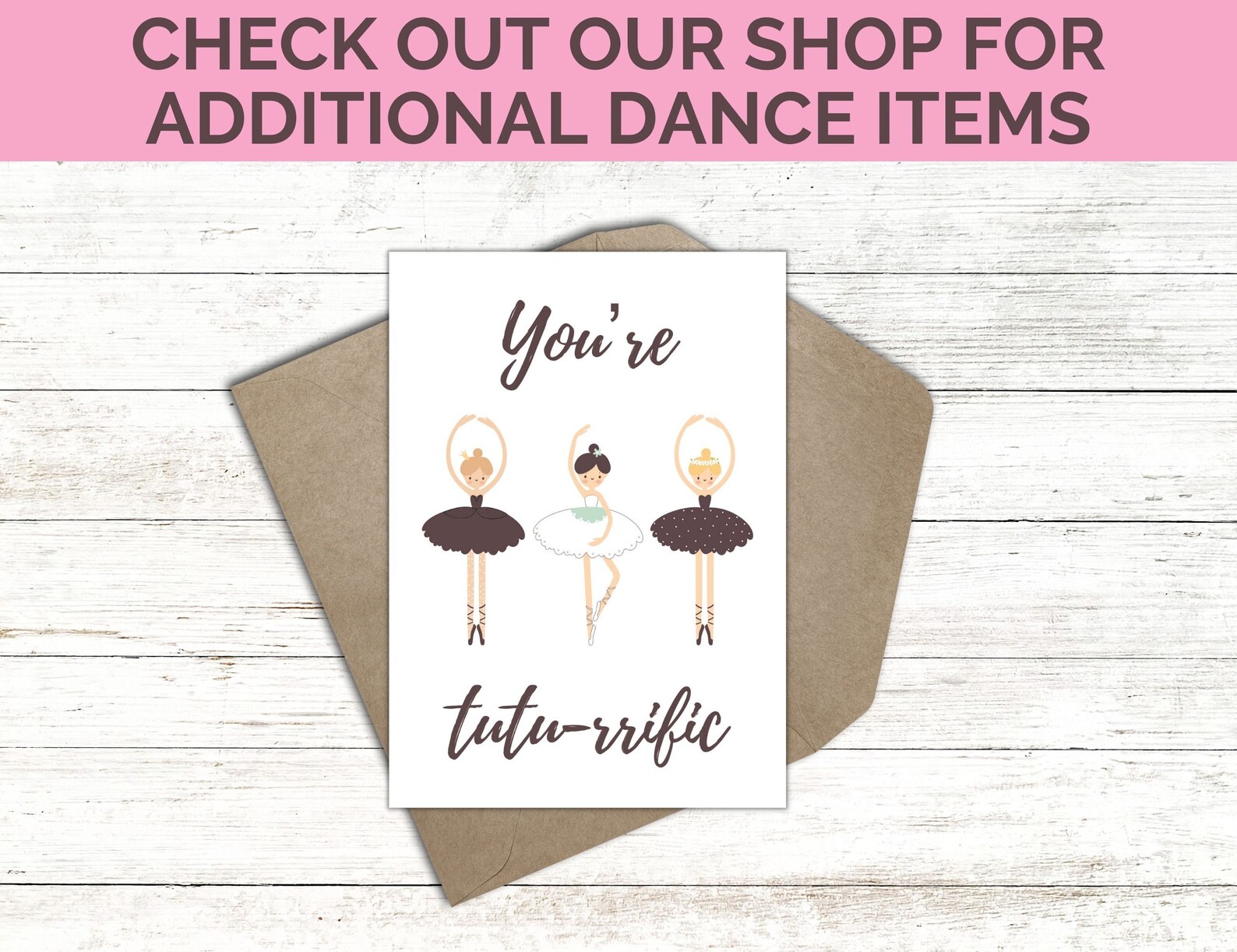 Printable Dance Friends Gift Tag | Ballet Gift Tag | Dance Gift Tag ...