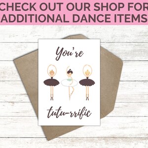 Printable Dance Friends Gift Tag | Ballet Gift Tag | Dance Gift Tag ...