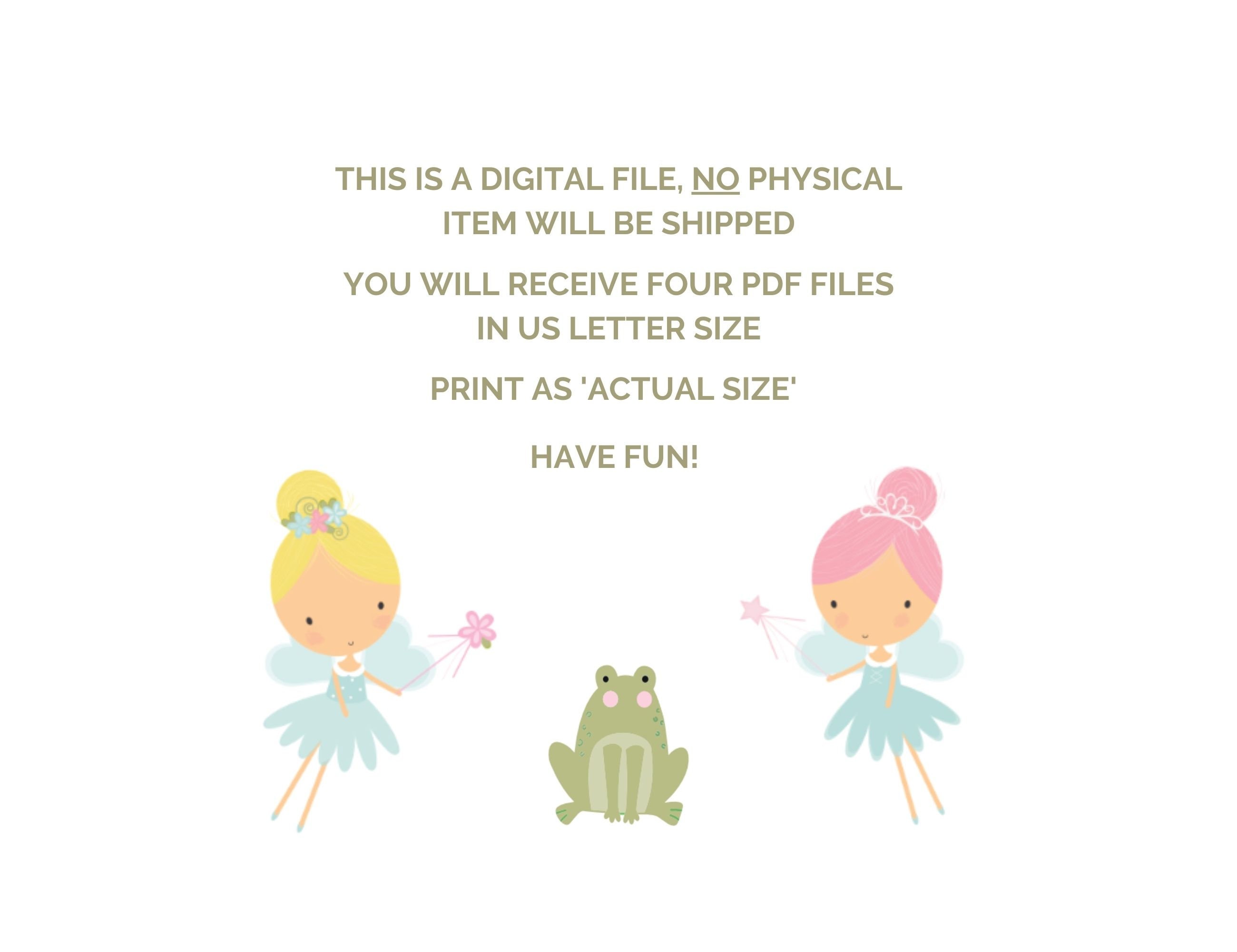 30 Printable Fairy Themed Bingo Cards | Whimsical Fairy Party Games ...