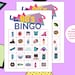 30 Printable 90's Themed Bingo Cards | Retro 90's Party Games | 90's ...