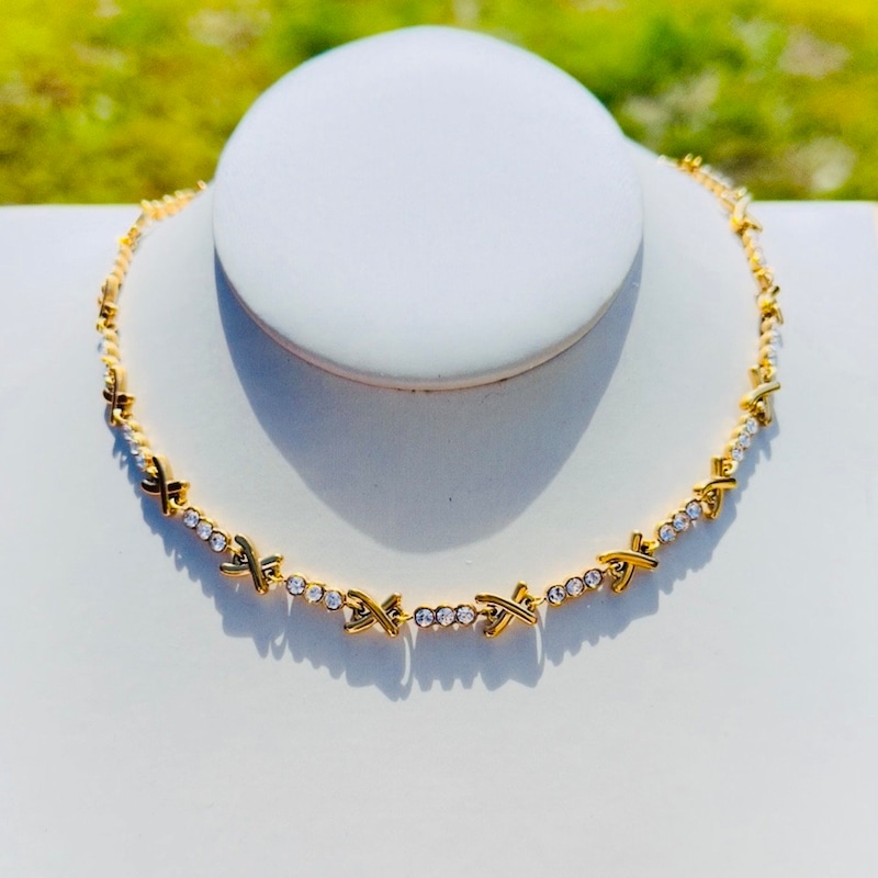 Xo Necklace - Etsy