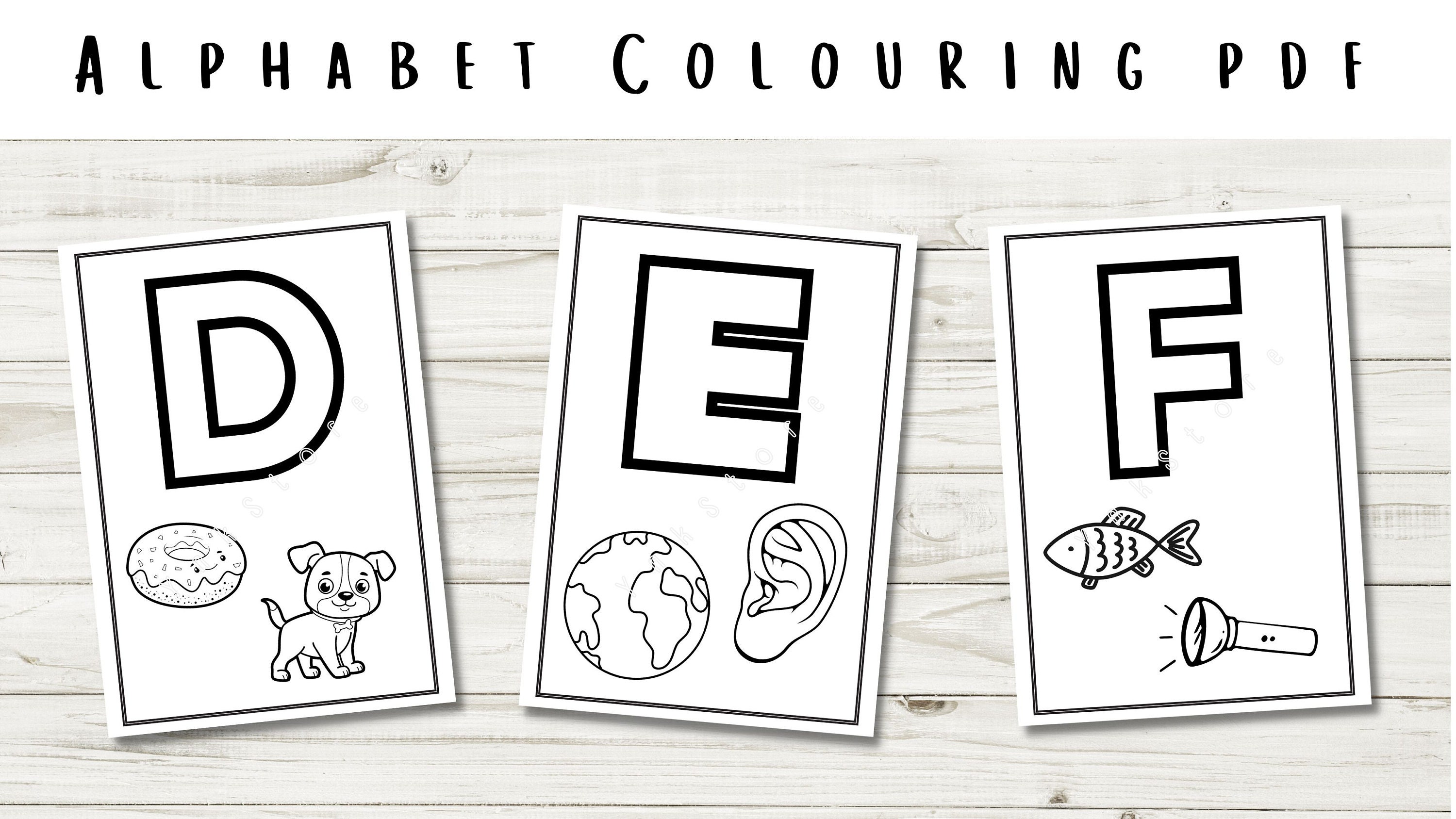 Alphabet Colouring Pages Upper Case Alphabets Preschool Worksheets ...