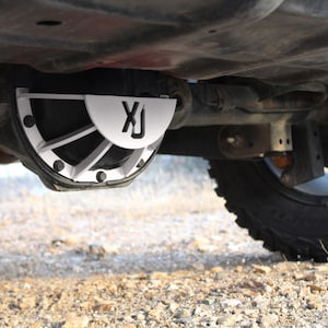 Differential Guard for Rear Axle 8.25"jeep(kj,kk,xj),dodge. Red-black ...