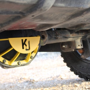 Differential Guard for Rear Axle 8.25"jeep(kj,kk,xj),dodge. Red-black ...