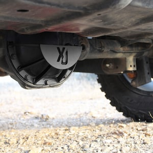 Differential Guard for Rear Axle 8.25"jeep(kj,kk,xj),dodge. Red-black ...