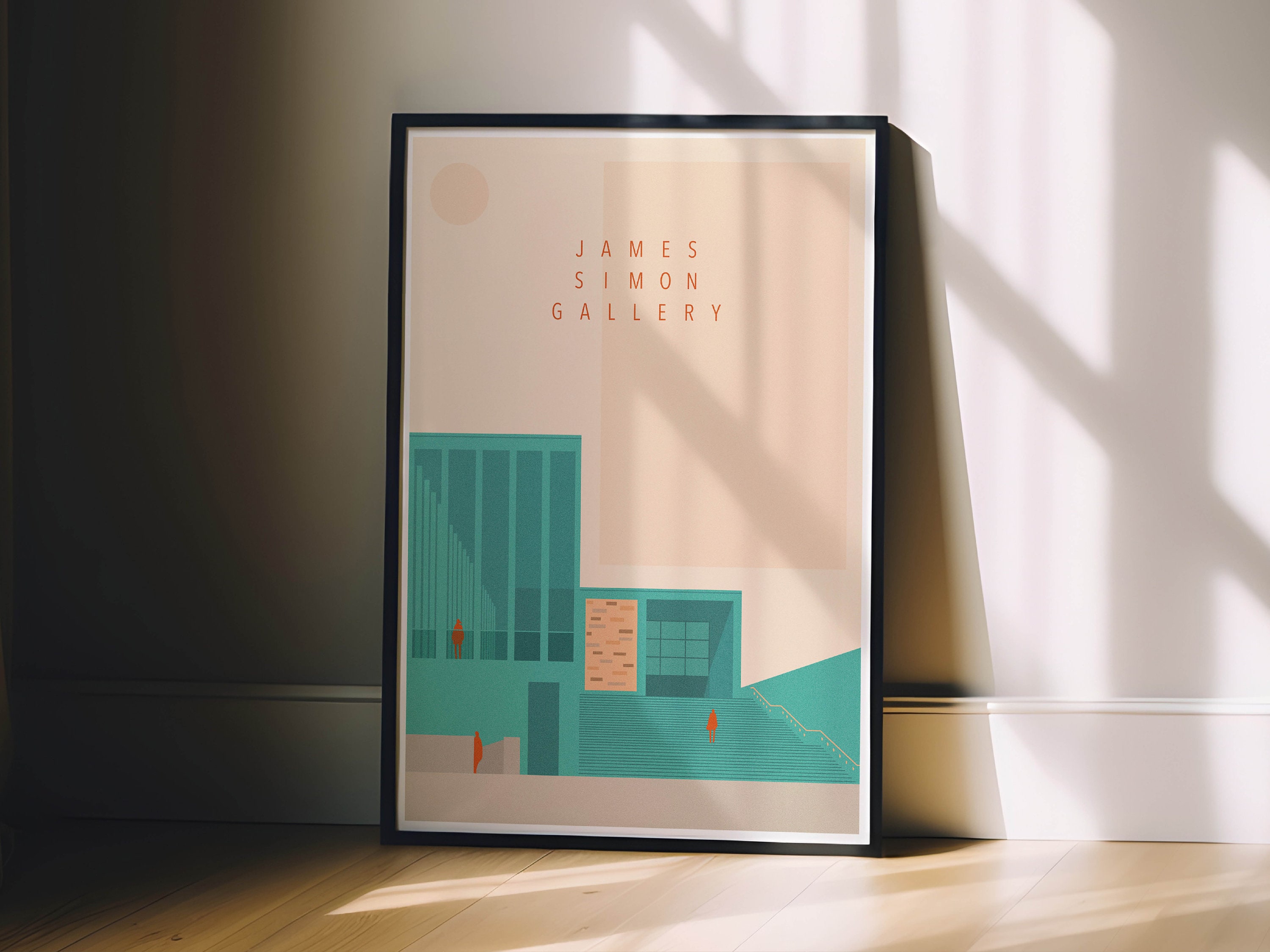 JSG III, James Simon Gallery, David Chipperfield, Berlin Poster, Berlin ...