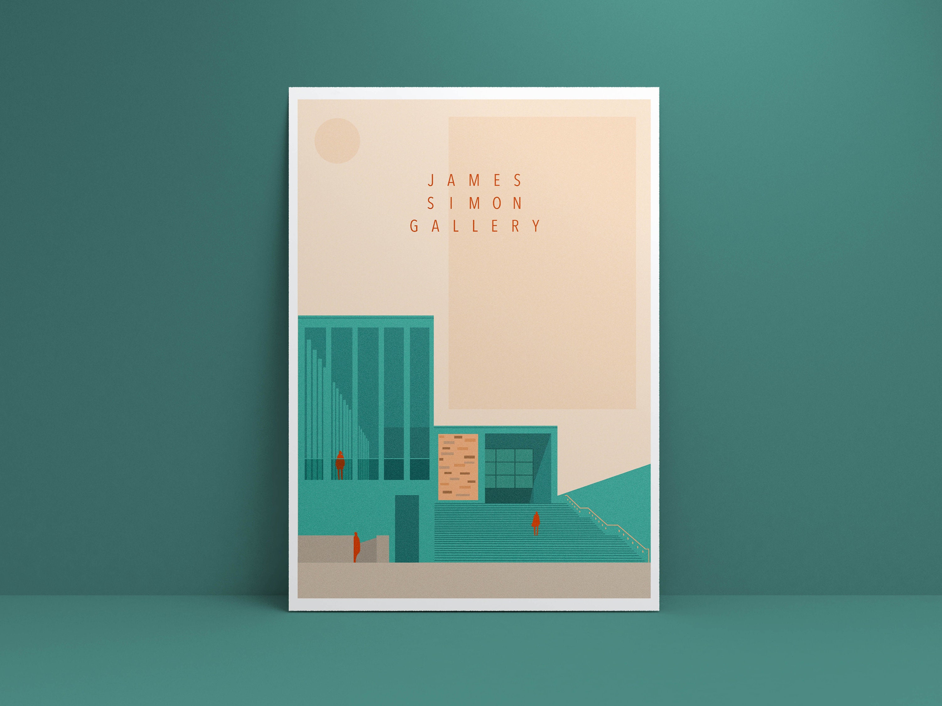 JSG III, James Simon Gallery, David Chipperfield, Berlin Poster, Berlin ...