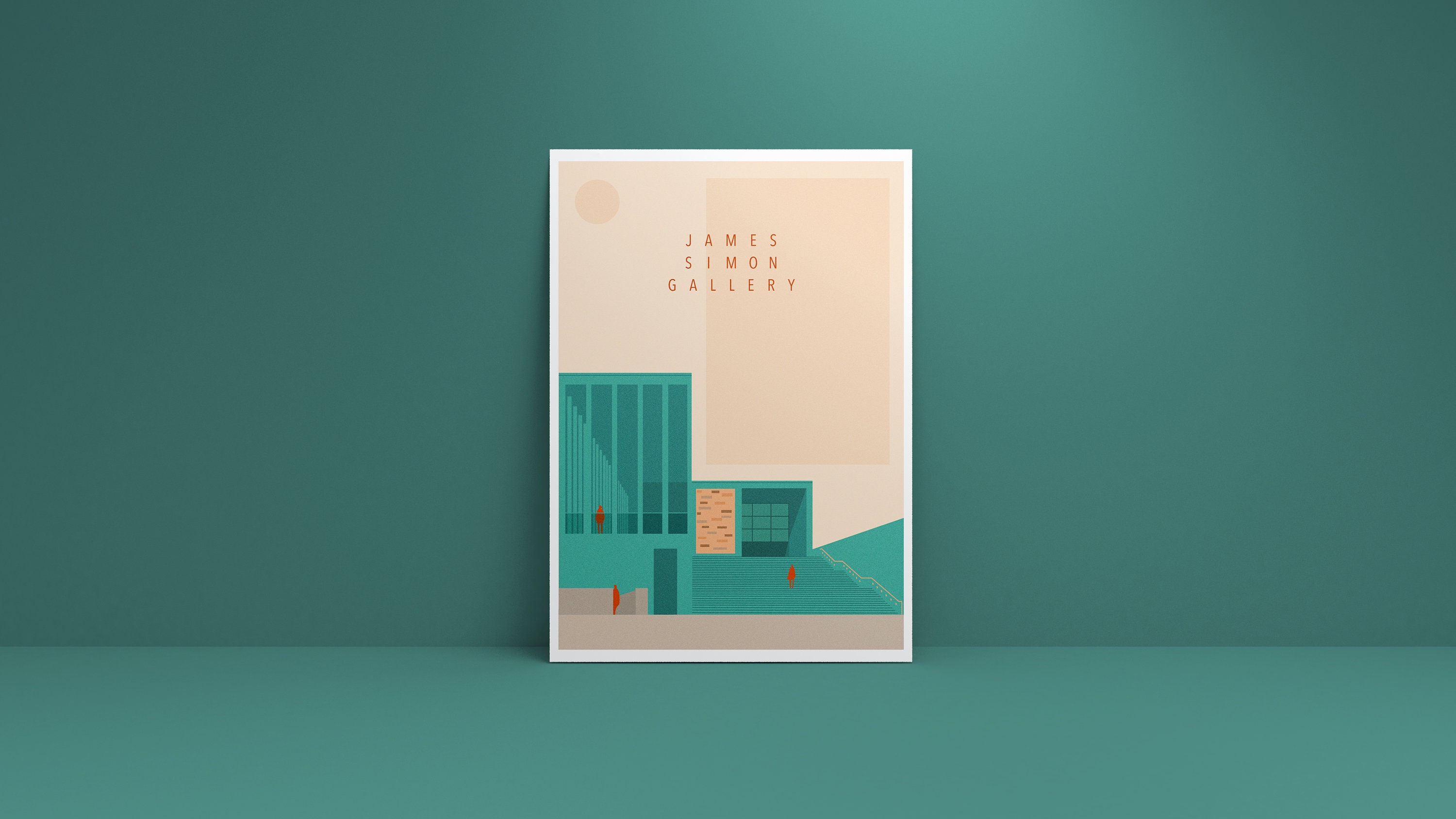 JSG III, James Simon Gallery, David Chipperfield, Berlin Poster, Berlin ...