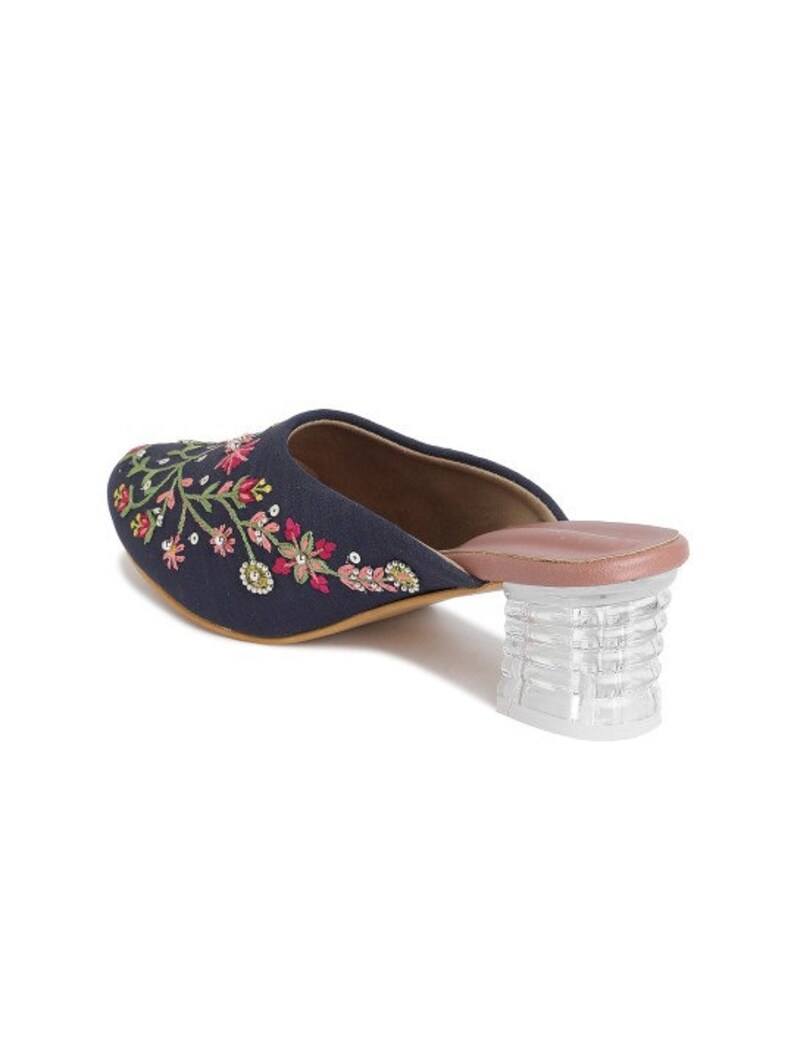 Handcrafted Bridal Heel Jutti: Embroidered Punjabi Women's Footwear - Etsy