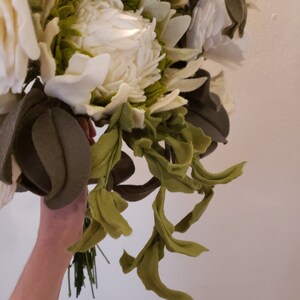 Felt Leaves, Faux Greenery, Felt Filler - Etsy