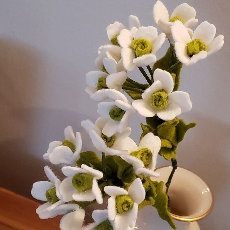 Wax Flower, Felt Filler Flower, Bridal Bouquet Filler, Bouquet Filler ...