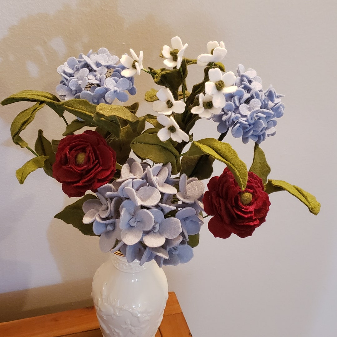 God Bless America, Military Bouquet, First Responder Bouquet, Felt ...